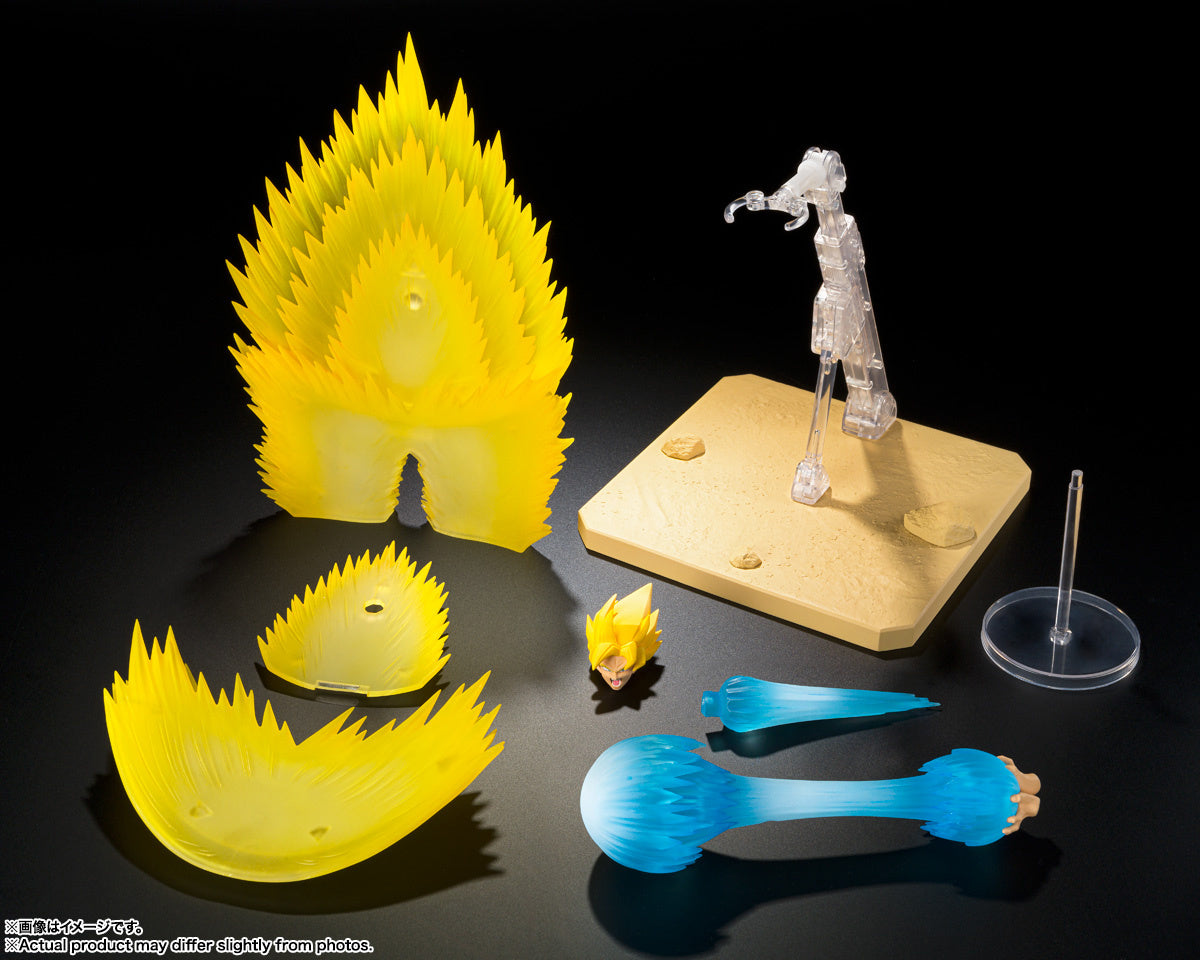 PRE-ORDER S.H.Figuarts Super Saiyan Son Goku’S Effect Parts Set-Telepo – Den Den Otaku Shop