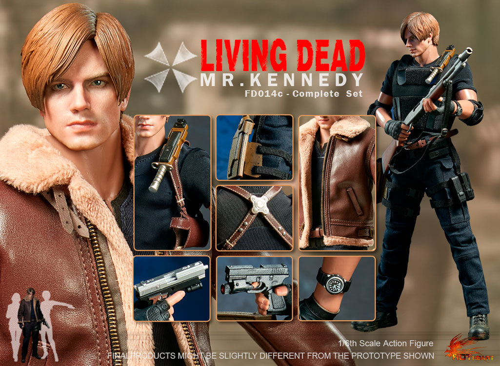 PRE-ORDER 1/6 Scale FD014C Leon Kennedy Complete ver. Resident Evil ...