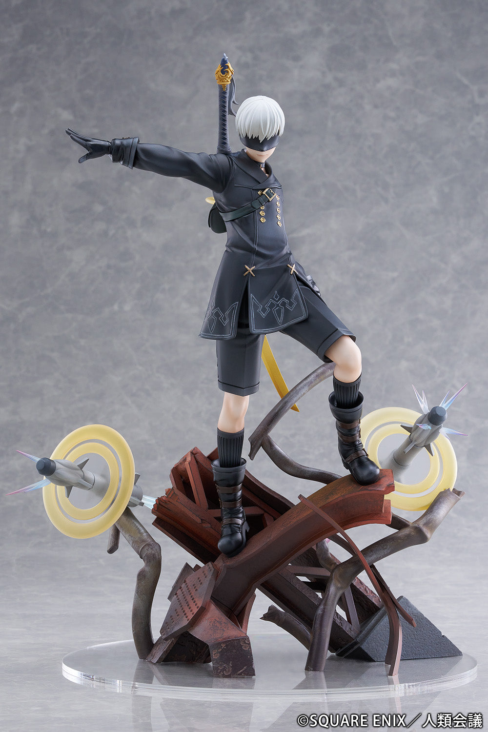 PRE-ORDER 1/7 Scale YoRHa No. 9 Type S (9S) "Covering Fire" NieR: Auto ...