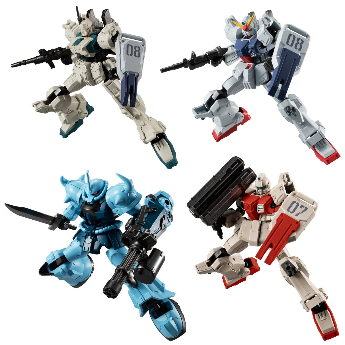PRE-ORDER Mobile Suit Gundam G-Frame FA The 08th MS Team Special Selec ...