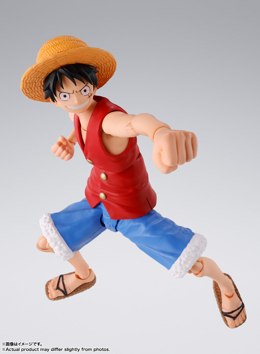 PRE-ORDER S.H.Figuarts Monkey D. Luffy Romance Dawn (repeat) One Piece ...