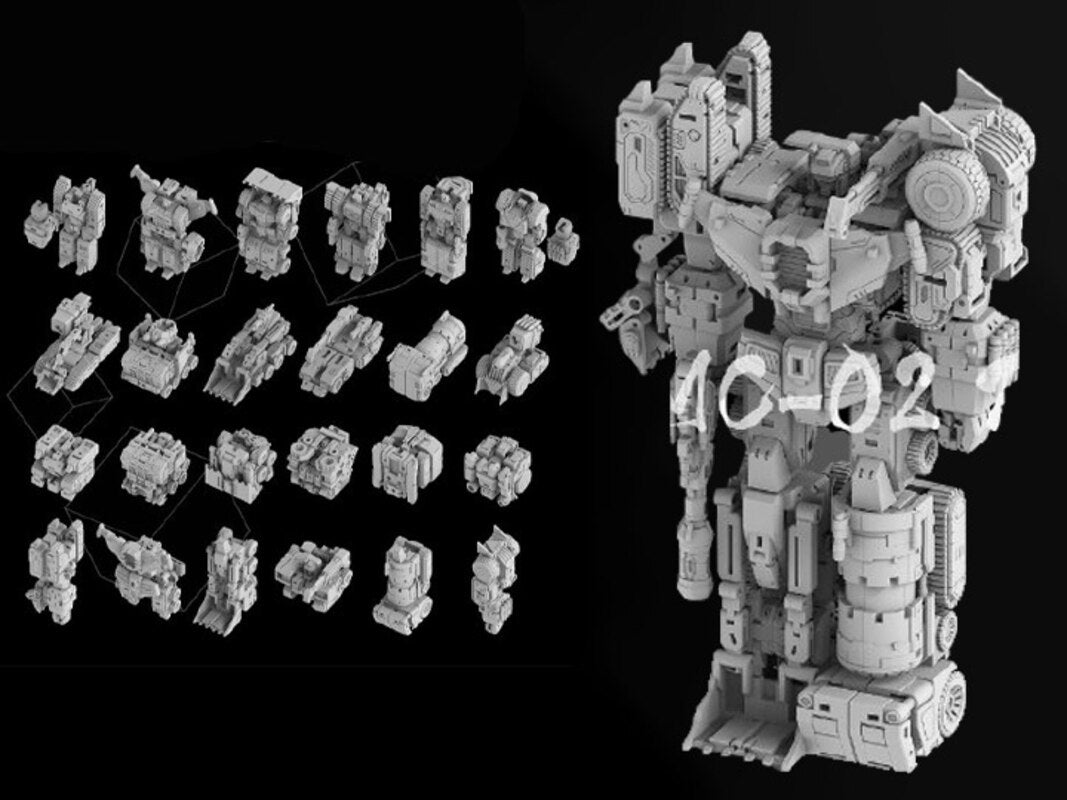 PRE-ORDER Micro Cosmos MC-02 Riki-Oh (Set A+B+C) – Den Den Otaku Shop